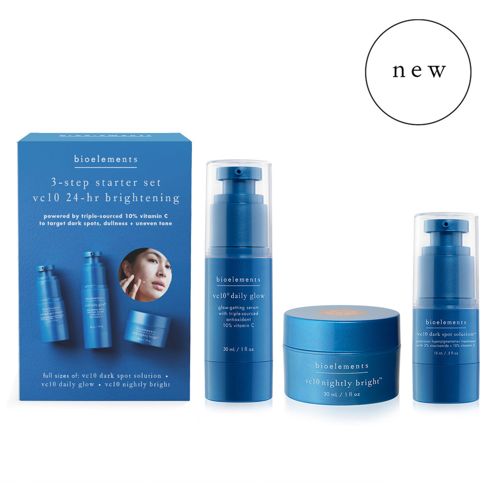 3-step starter set: vc10 24-hr brightening – Bioelements